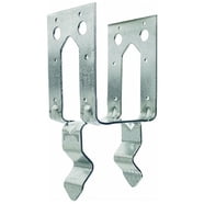 8 Pack Simpson Strong Tie FPBB44 E-Z Base 4x4 Post Base with Black ...