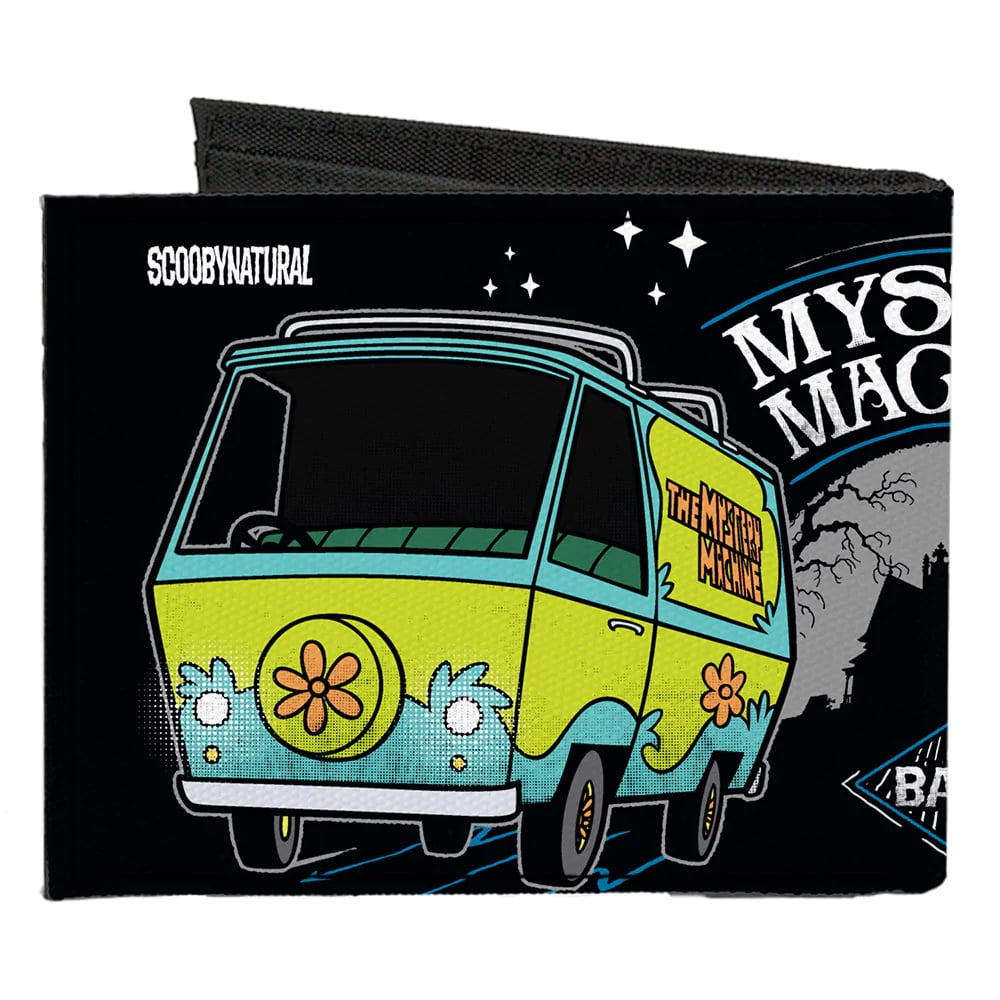 Scooby Doo Mystery Machine & Baby Impala Canvas Bi-Fold Wallet ...