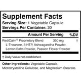 RediCalm Stress Relief Supplement, Scientifically-Backed Formula, Vegan ...