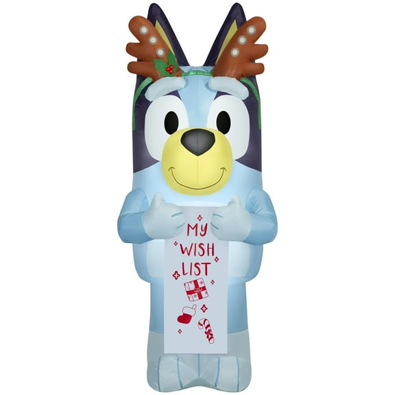 6’ Bluey Family Holiday Inflatable - Walmart.com