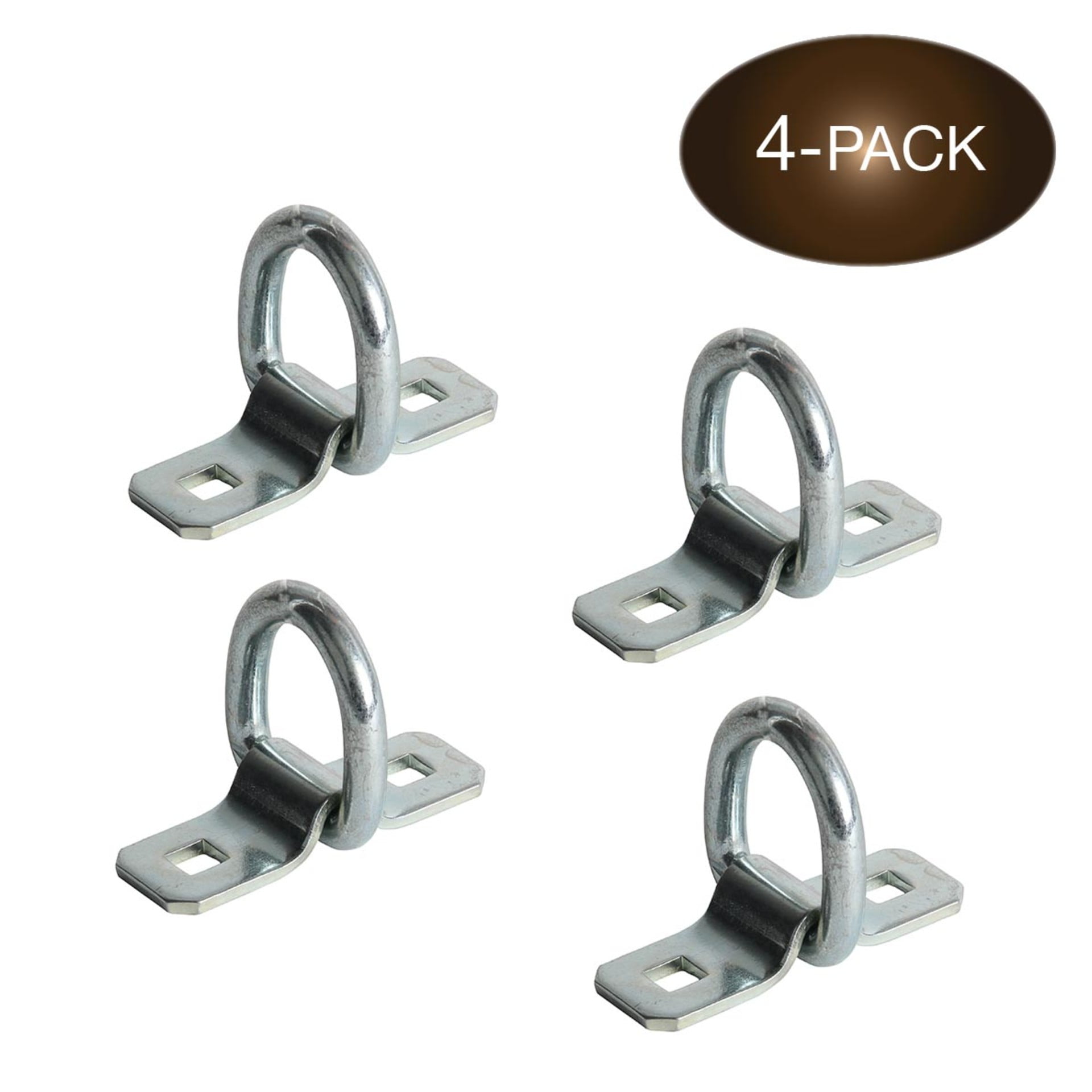 "D-Ring Tie-Down Anchor, 3/8"" Strong Steel D Ring for Loads on ...
