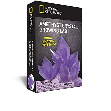 NATIONAL GEOGRAPHIC Purple Crystal Growing Lab - DIY Crystal Creation ...