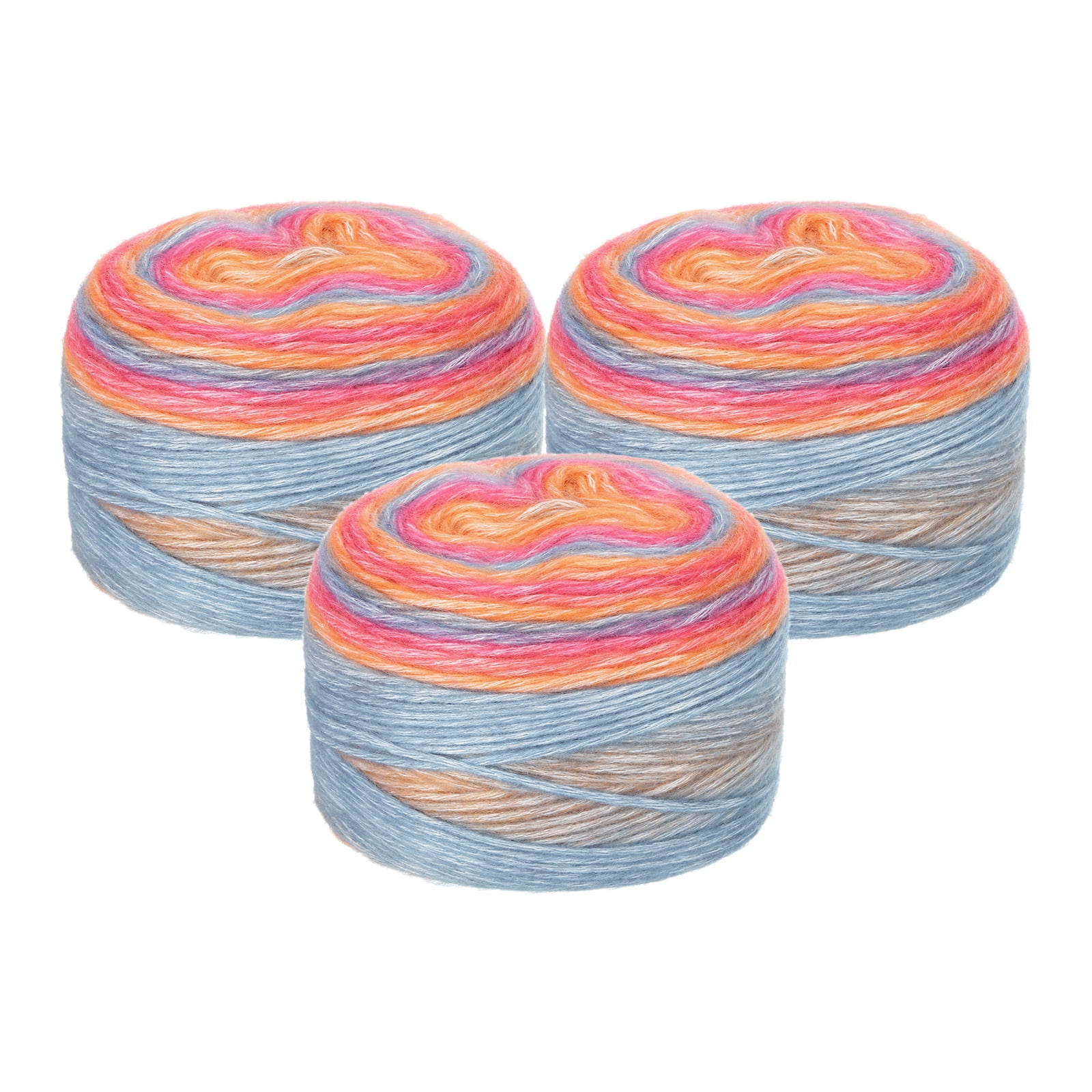 Click here for Unique Bargains Gradient Cake Cotton Acrylic Wool... prices