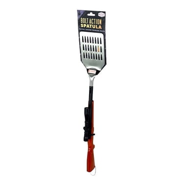 G.E.I. Bait Cast Stainless Steel BBQ Spatula - Fishing Pole Design with ...