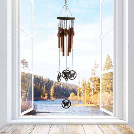 Crisp And Charming Sound Copper Alloy Wind Chimes, Windbell, Garden ...