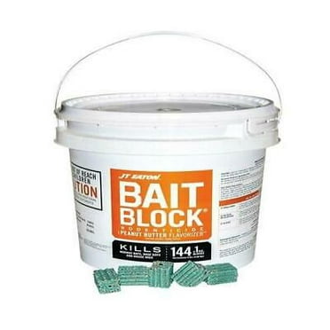 JT Eaton Peanut Butter-Flavored Bait Blocks For Mice and Rats 144 pk ...