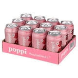 Poppi Prebiotic Soda, Raspberry Rose, 12 Pack, 12 oz - Walmart.com