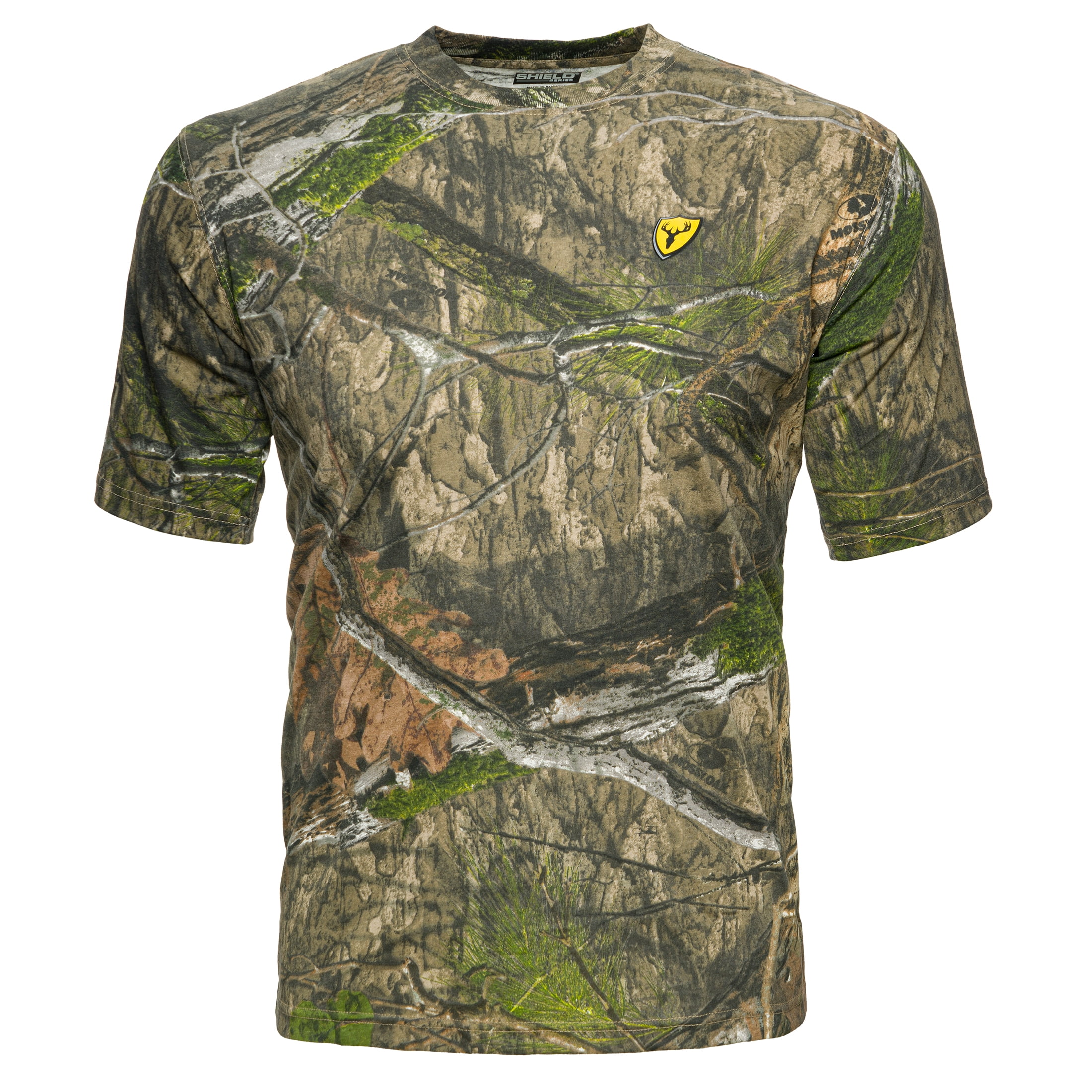 ScentBlocker Shield Series Short-Sleeve Shirt, Camo Hunting Clothes for ...