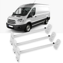CCIYU Adjustable Roof Ladder Racks for Chevy Express 96-18, 55.2"-78.8 ...