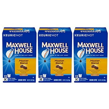Maxwell House Medium Roast House Blend Coffee K-Cups (31 oz., 100 ct.) - Walmart.com