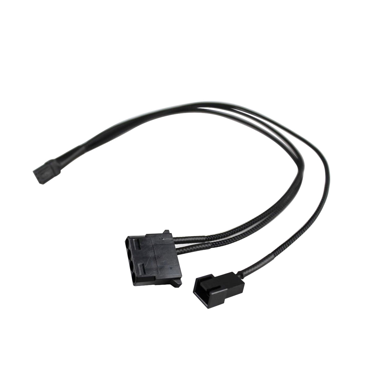 Darkside 4-Pin Power + RPM Wire to 3-Pin Fan Sleeved Conversion Cable ...