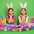 Prextex Easter Eggs - Hinged Fillable Easter Eggs In Polly Bag Easter ...