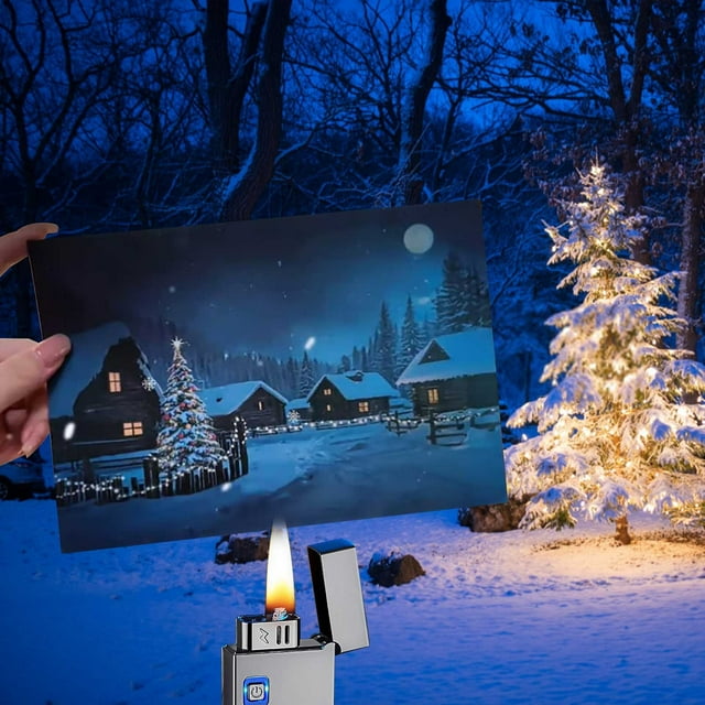 The Christmas Card Temperature Color Changing Christmas Card Christmas ...