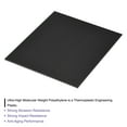 Uxcell UHMW Sheet Ultra High Molecular Weight Polyethylene Sheet Hard Plastic Sheet Board 6.1''x ...