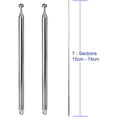 Eightwood 7 Sections Telescopic 74cm AM FM Radio Antenna - Walmart.com