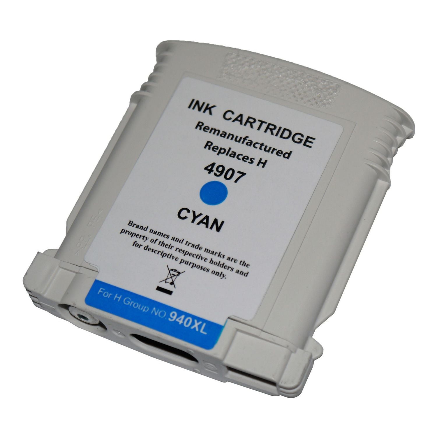 L-Ink Compatible Hp 940xl Cyan High Yield Ink Cartridge (C4907an)