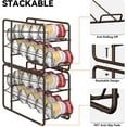 4 Pack - Can Dispenser Rack, Stackable Can Storage Organizer Holder for ...