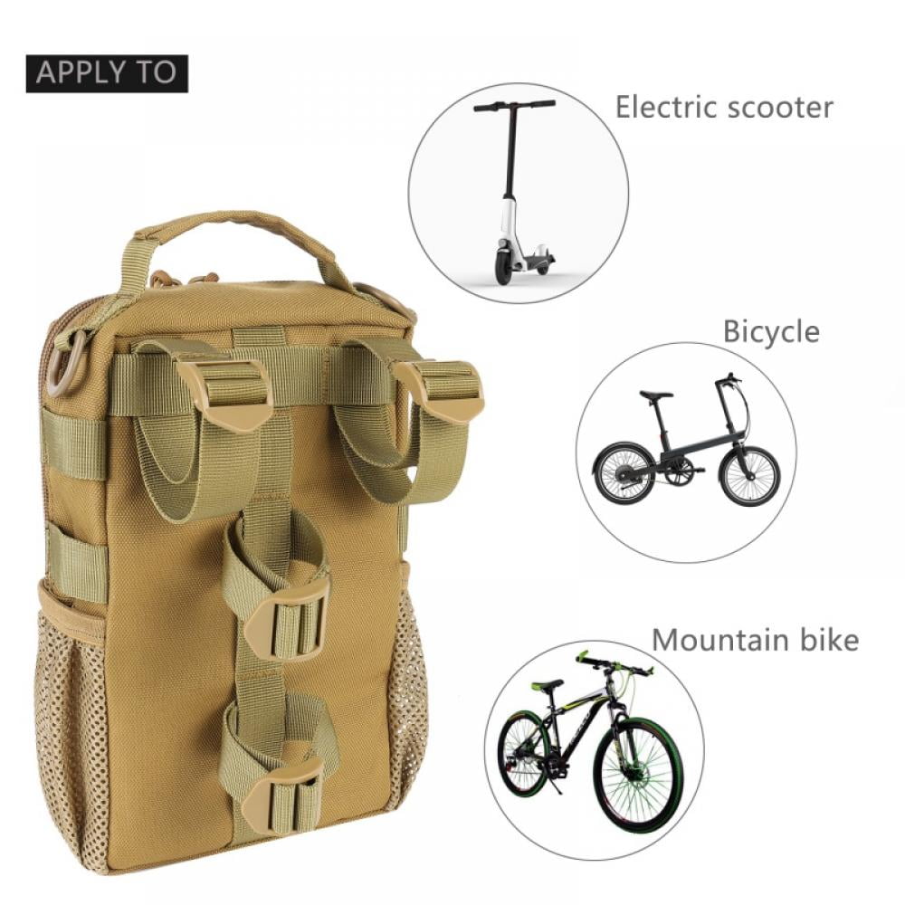 Electric Scooter Bicycle Front Hanging Storage Bag with Shoulder, Large ...
