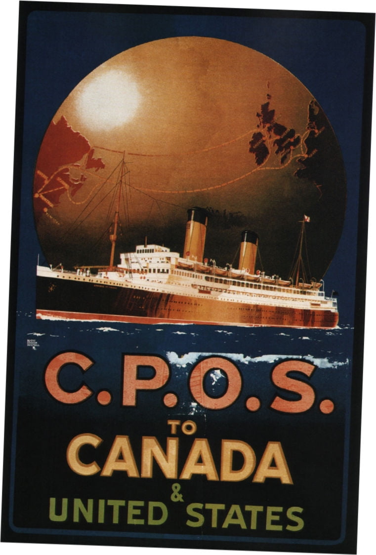 Canada Cpos 1920 Poster 16x24 Poster Medium Art Poster 16x24 Unframed ...