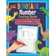 Dinosaur Number Tracing Book Left Handwriting : Dino Practice Workbook ...