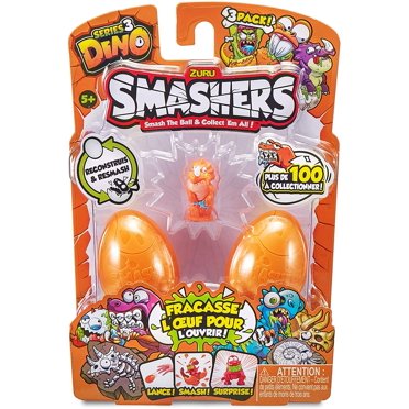 Smashers Dino Ice Age 12-Pack Smash Eggs by ZURU (7458-S001) - Walmart.com