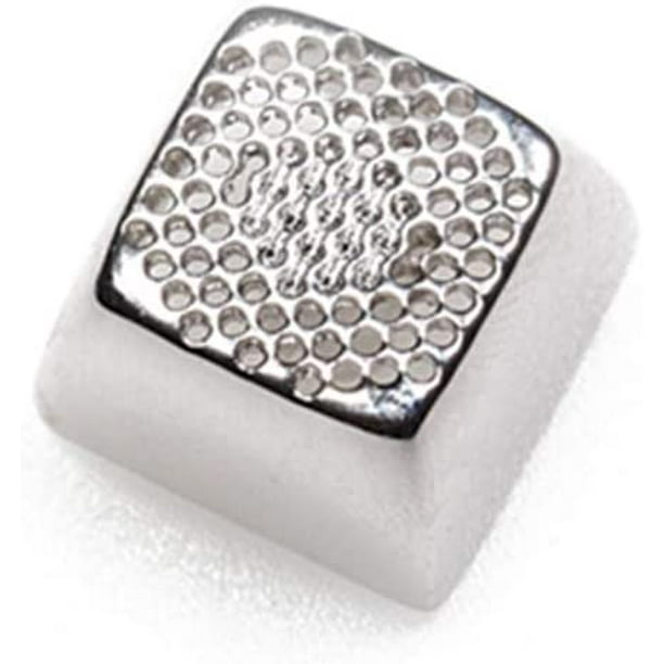 Metal Keycap Backlit, Mesh Honeycomb Keycaps, R4 Axis MX Config Silver ...