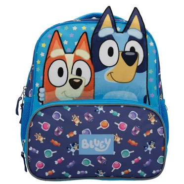 Bluey Rock Star 17" Backpack, Blue - Walmart.com