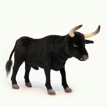 Hansa Black and White Cow Plush Toy - Walmart.com