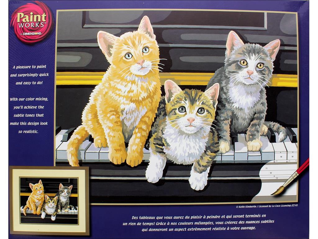 Paintworks Paint By Number Musical Trio - Walmart.com