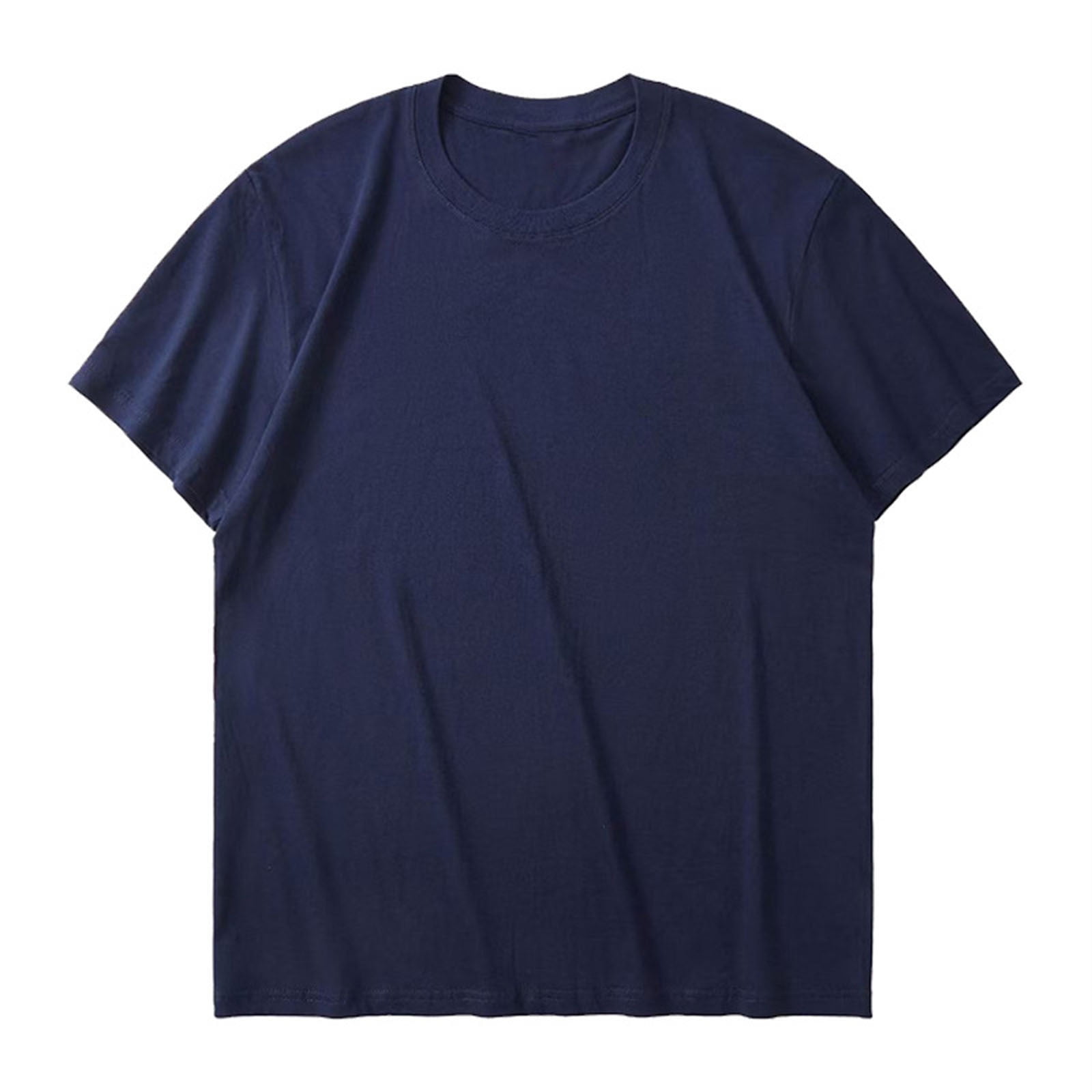 Click here for Posijego Mens Cotton T-Shirts Basic Short Sleeve S... prices