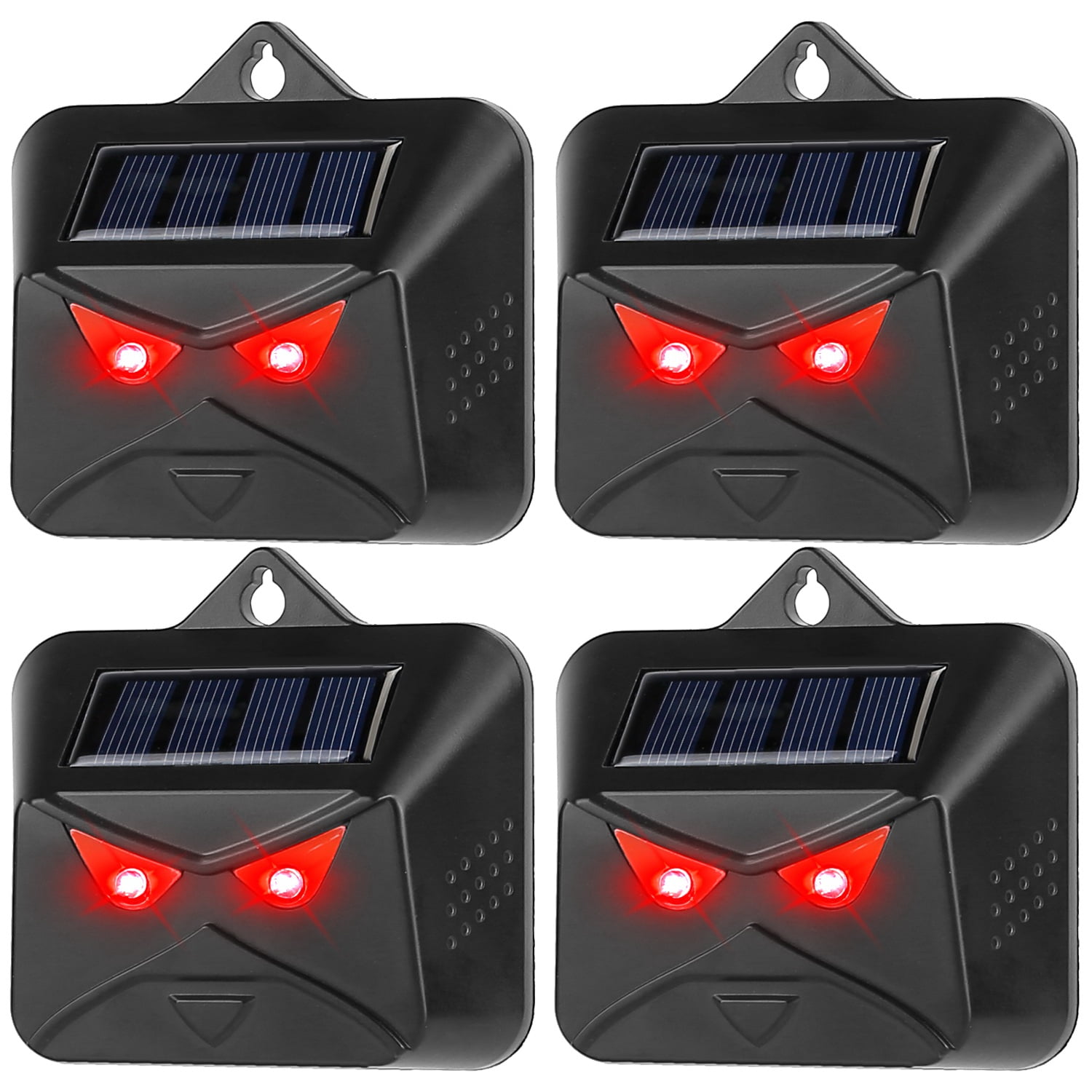 LakeForest 4Pcs Solar Predator Control Light Coyote Deterrent Deer Bird ...