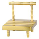 RUNROTOO 1Pack Brass Cell Phone Stand Mini Chair Style for General ...