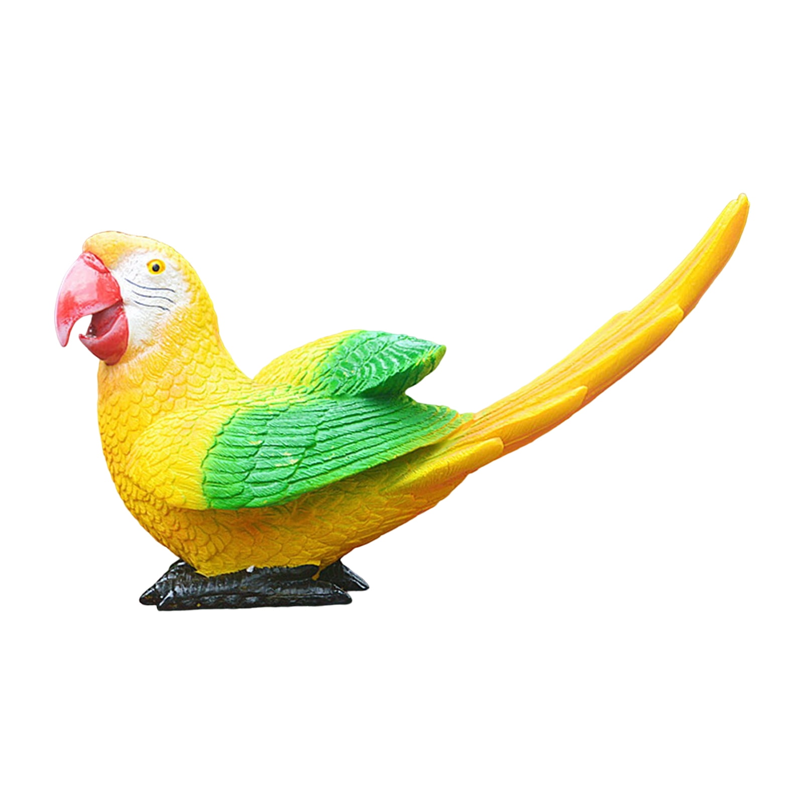 Warkul Garden Statues Outdoor, Decorative Vivid Parrot Ornament ...