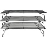 Chainplus 3-Tier Collapsible Cooling Rack, Stackable Roasting Cooking ...