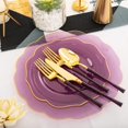 120 count Clear Plastic Plates - Party Disposable Plastic Plates ...