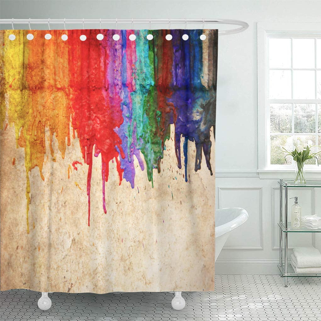 CYNLON from Color and Series Melted Coloring Crayons Back Bathroom ...