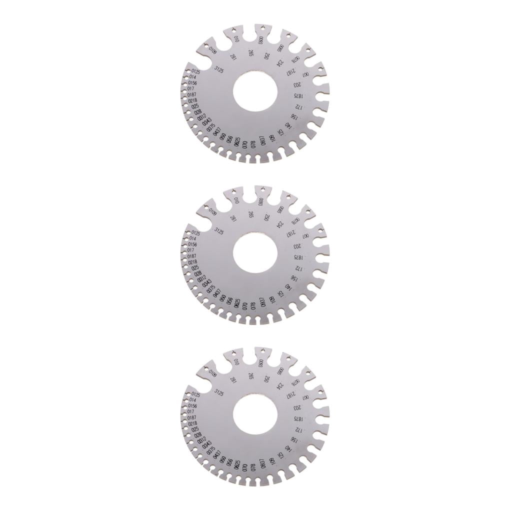 Kenally Round Wire Gauge Diameter Gage Metal Measuring Inspection ...