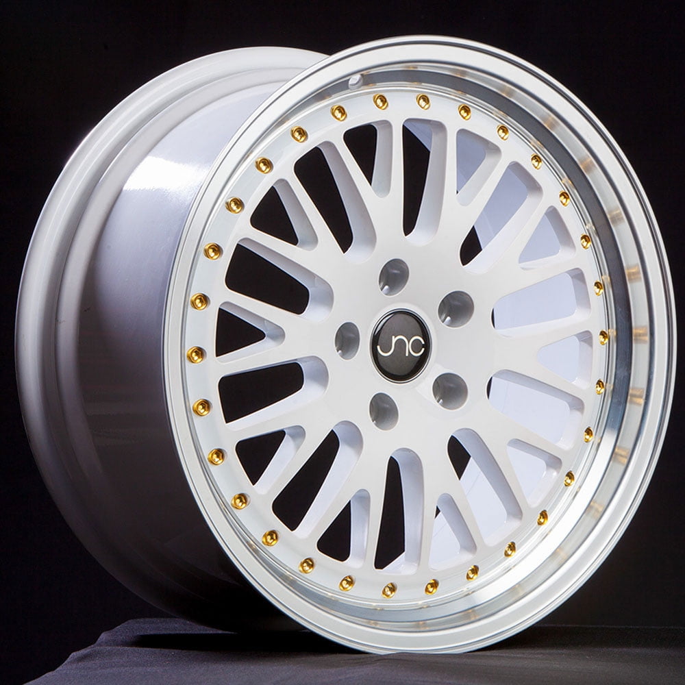 For 15x8 inch (1 Single Wheel Only) JNC Wheels - 15" JNC001 White ...