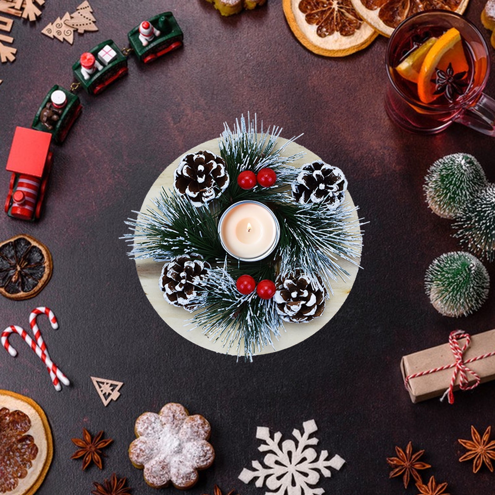 Adornos navideños, regalos navideños, candelabros navideños, cenas a la ...