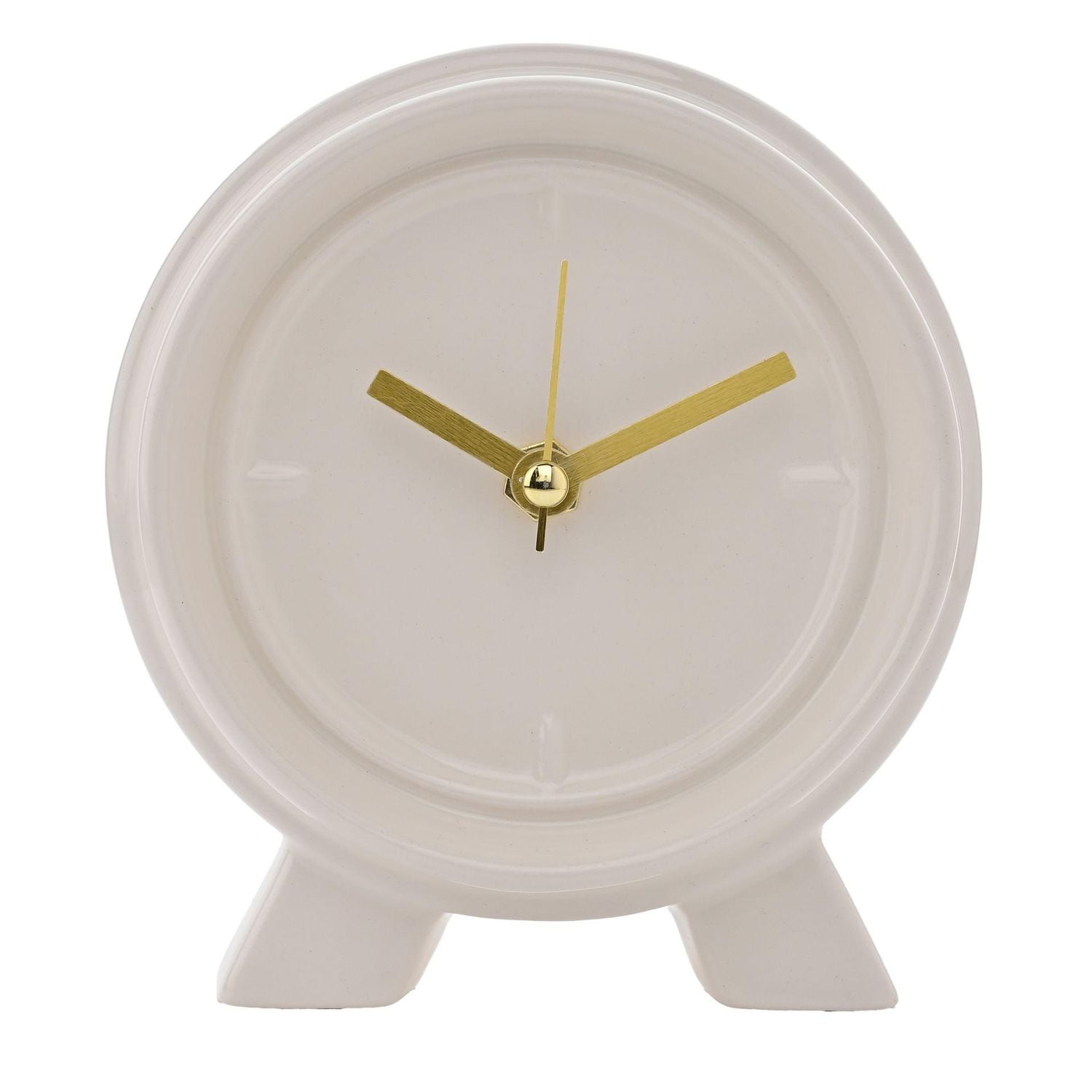 Click here for Interval Ceramic Mantle Clock - Soft Cream prices