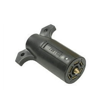 Pollak 12-742EV 7-Way Pin Plug to 4-Way Flat Adapter - Walmart.com