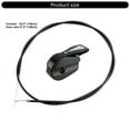65Inch Lawns Mower Throttle Cable Switches ABS Levers Control Handle ...
