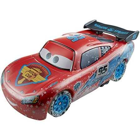 Disney/Pixar Cars Ice Racers 1:55 Scale Diecast Vehicle, Lightning ...