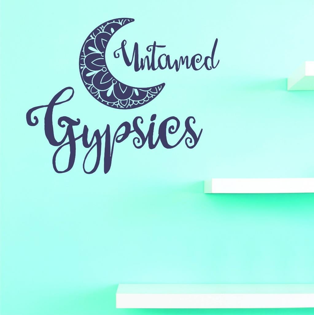 Custom Decals Untamed Gypsies Wall Art Size: 12 X 12 Inches Color: As ...