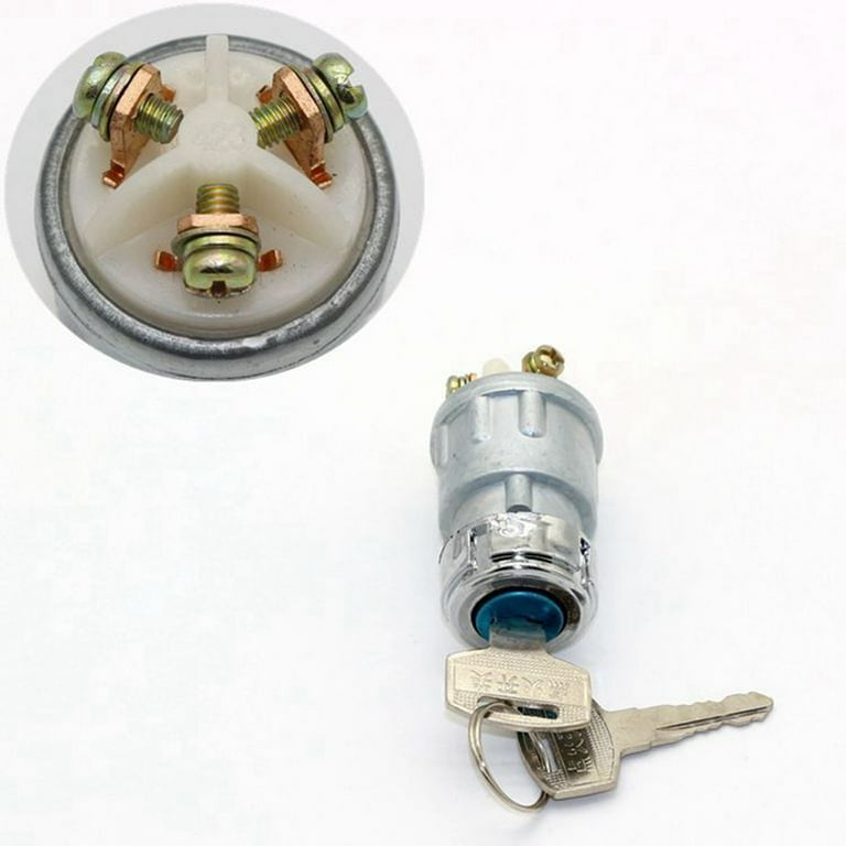 Ignition Key Switch 3-Wire Barrel For 110cc 125cc 250cc Pit Bike, ATV ...