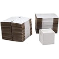 50 Pack 4x4x4 Inches Shipping Boxes, Small Corrugated Cardboard Boxes ...