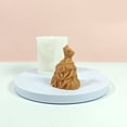 3D Evening Gown Shape Silicone Candle Molds for Candle Soap Home ...