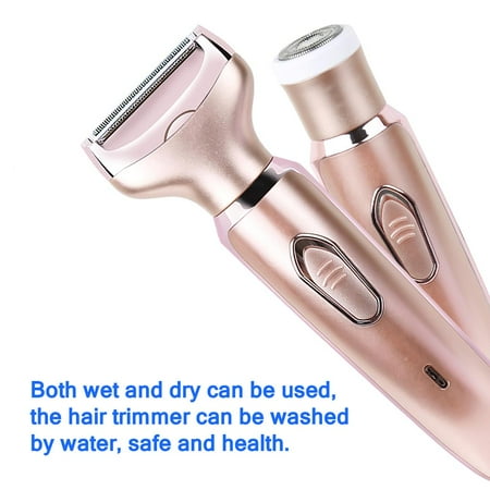 2 in 1 Electric Lady Lady Hair Remover Shaver Fast Trimming Lady Hair ...