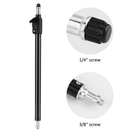 Photography Studio 45-74cm Adjustable Extension Rod Stick Pole for ...