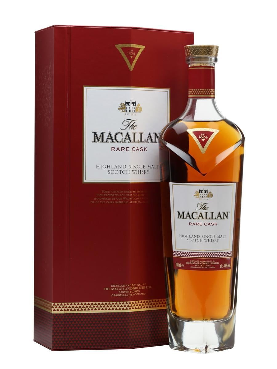 Pack de 6 Whisky The Macallan Single Malt Rare Cask 700 ml | Walmart en ...